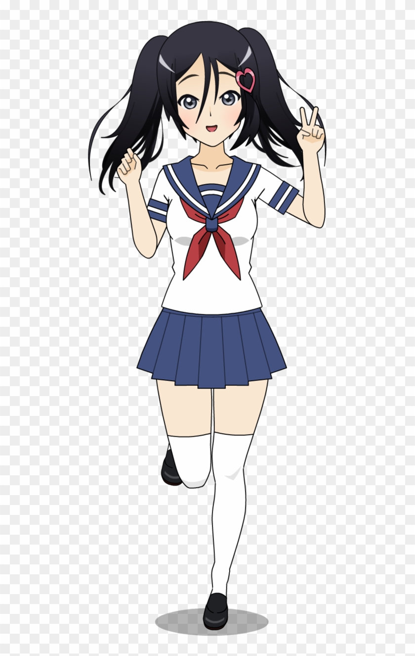 Hanako Yamada [kisekae - Cartoon - Free Transparent PNG Clipart Images ...
